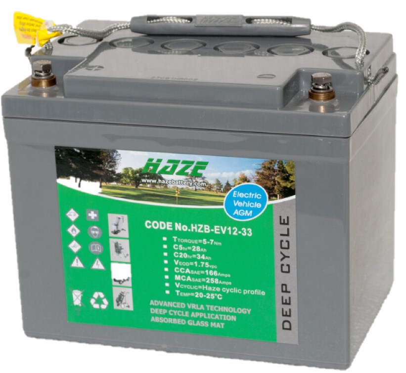 HZB-EV12-33, 12 Volt 33Ah - ALL PSU